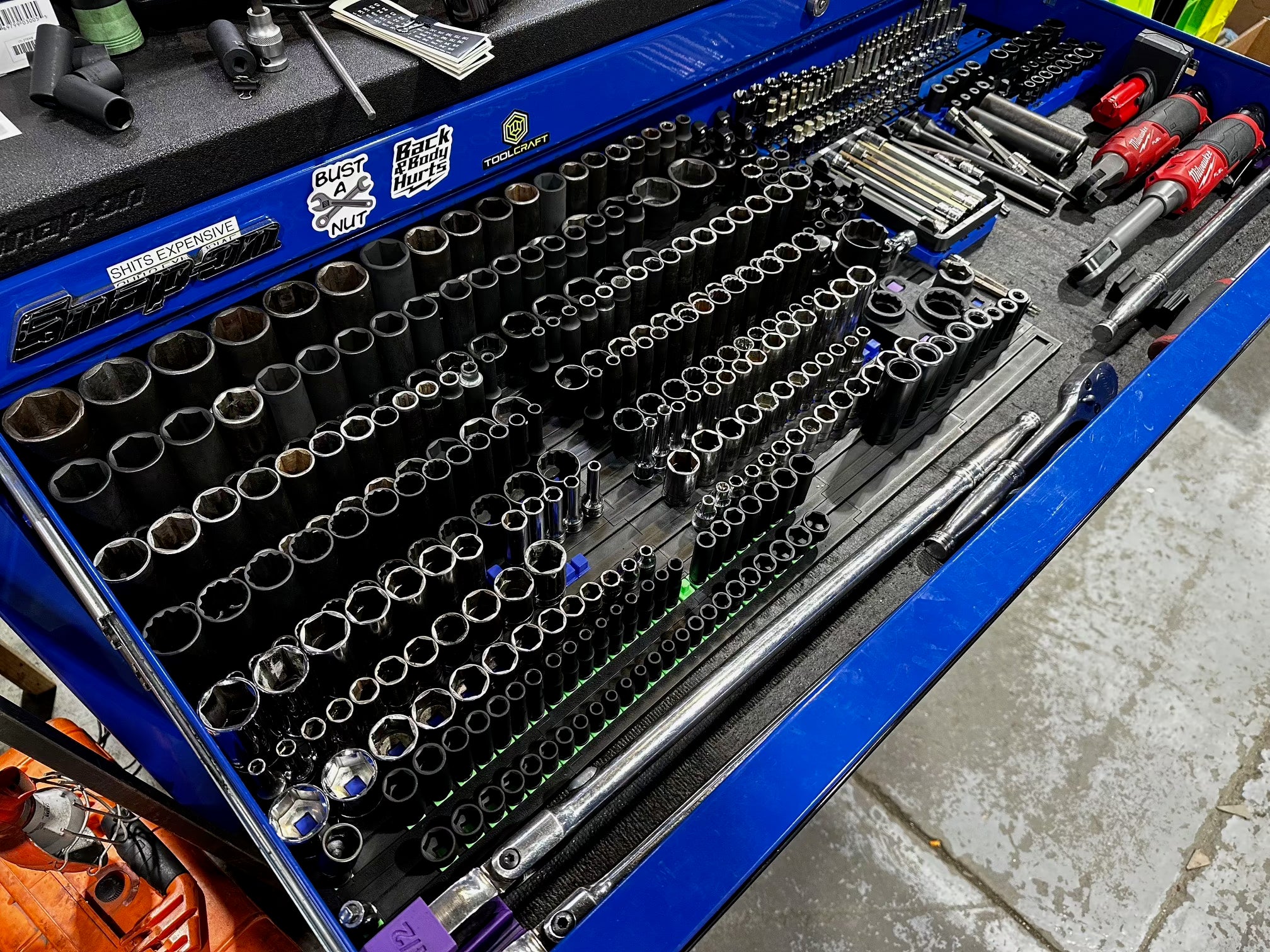 Order Piece by piece - Fully Modular Socket Rails – Tool Craft Organizers