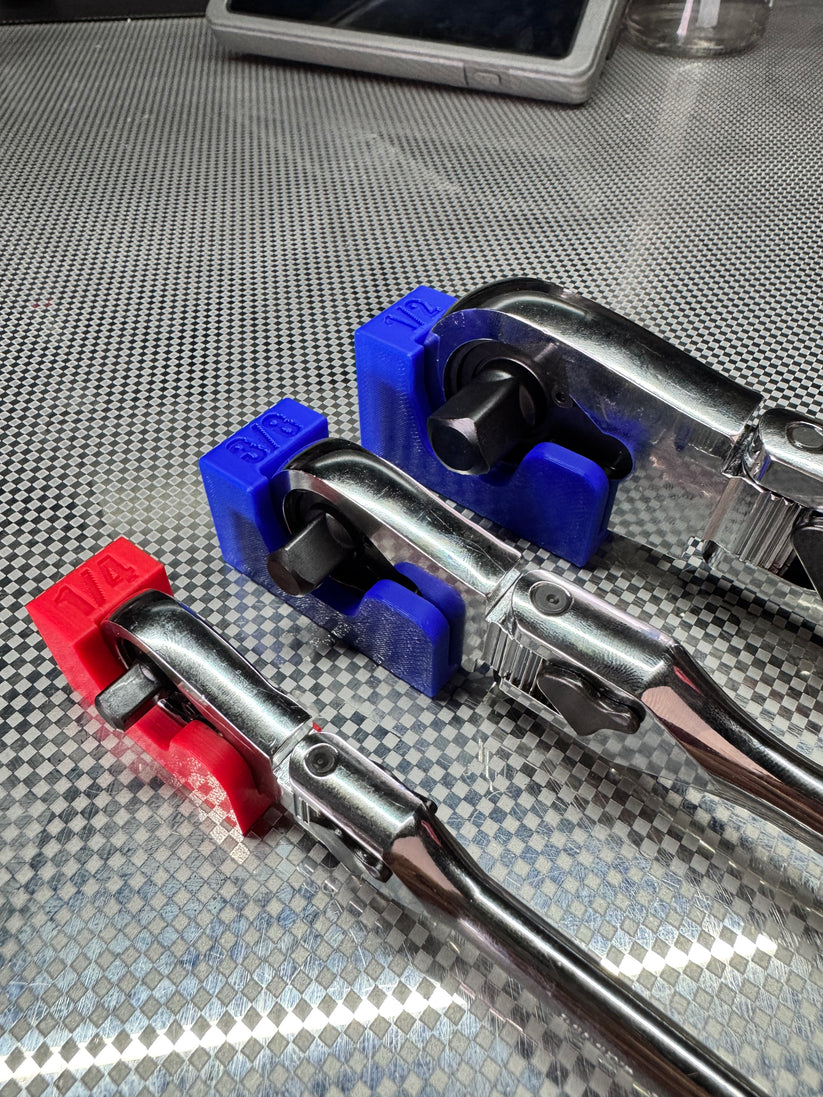 Fully Universal Vert Ratchet Holder – Tool Craft Organizers