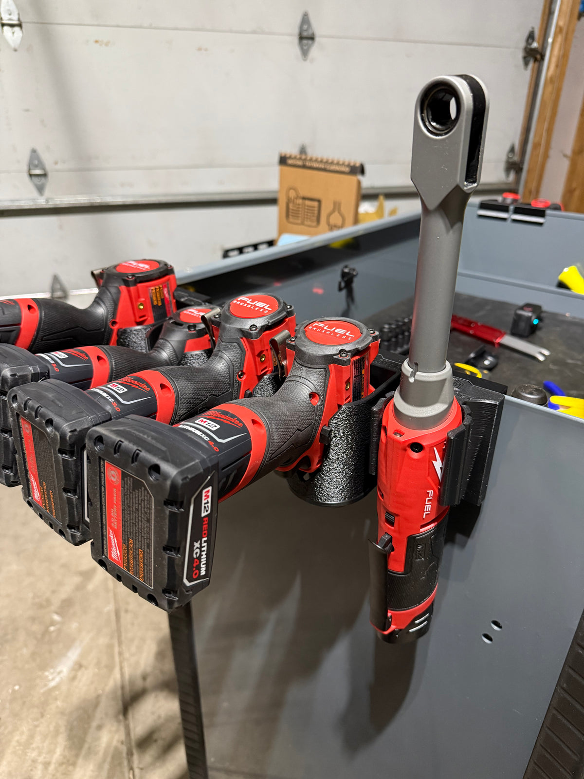 EZ Access Power Tool Holder - Tool Cart / Box Mount – Tool Craft Organizers